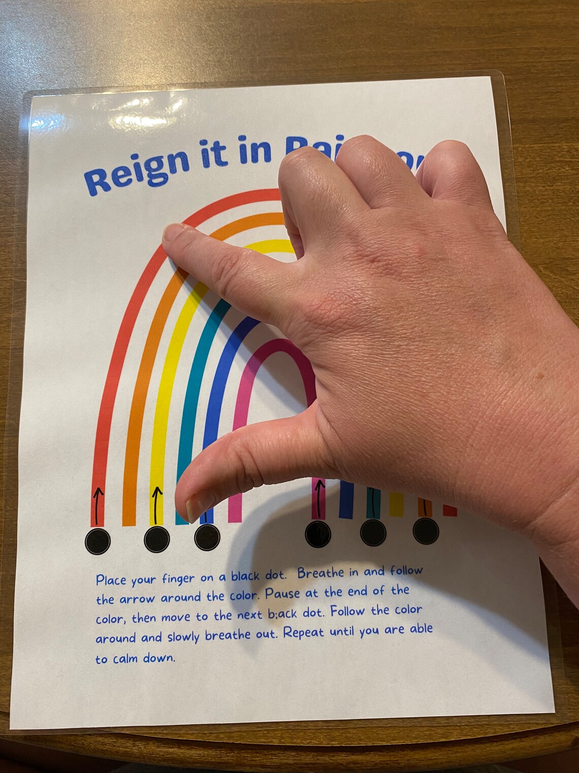 Calm Down Tool, ADHD Kids, Printable Tool for Students & Classrooms ...