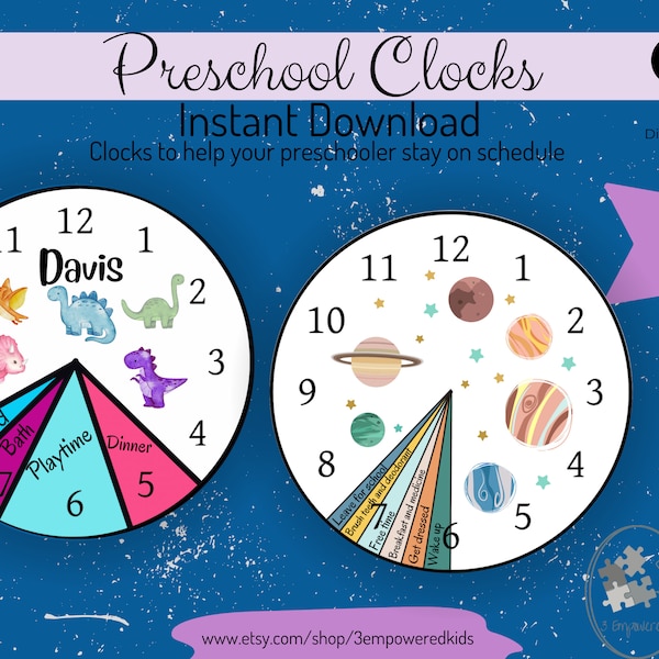 Personalized Clock - Etsy