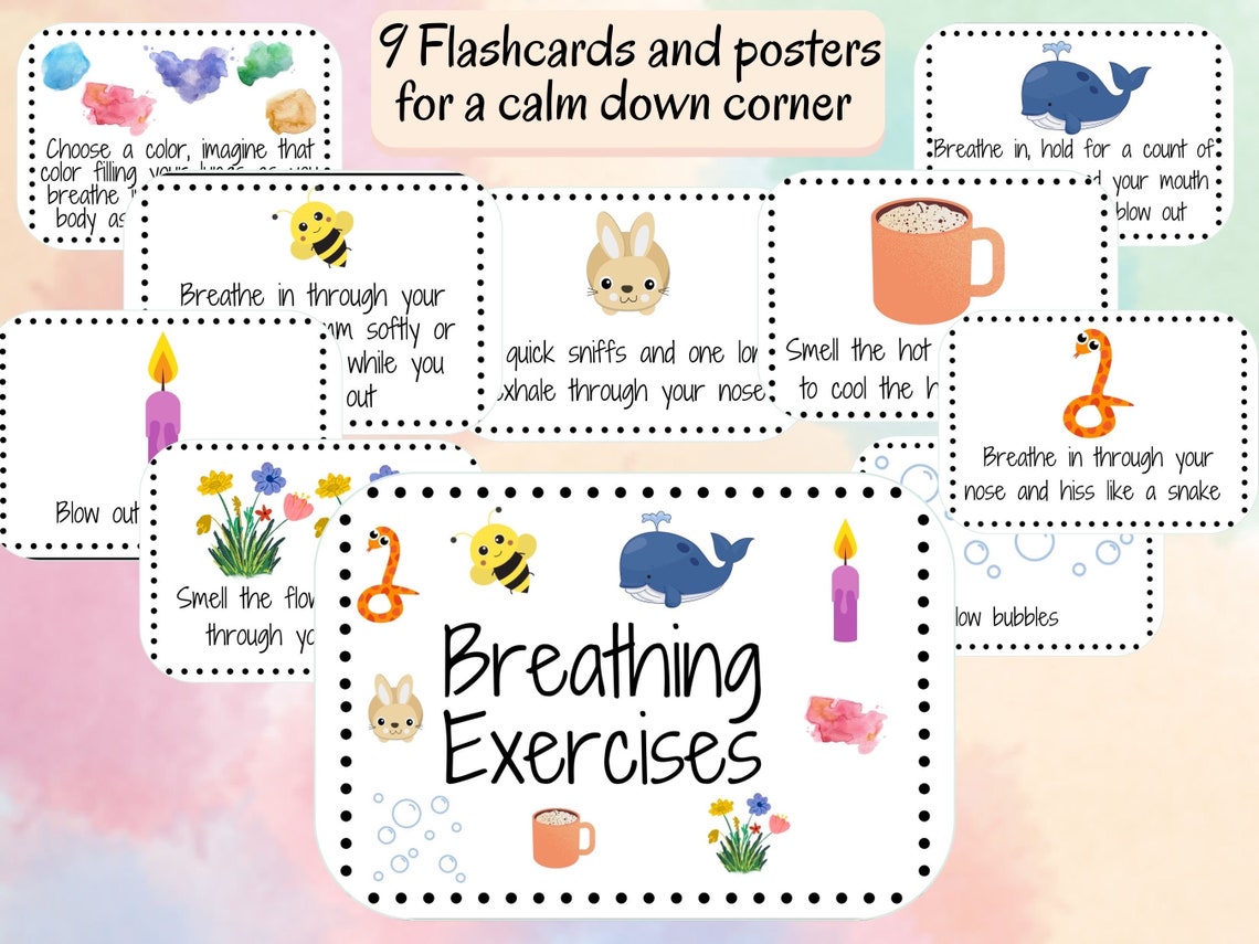 Calm Down Hand, ADHD Kids, Printable Tool for Students and Classrooms ...