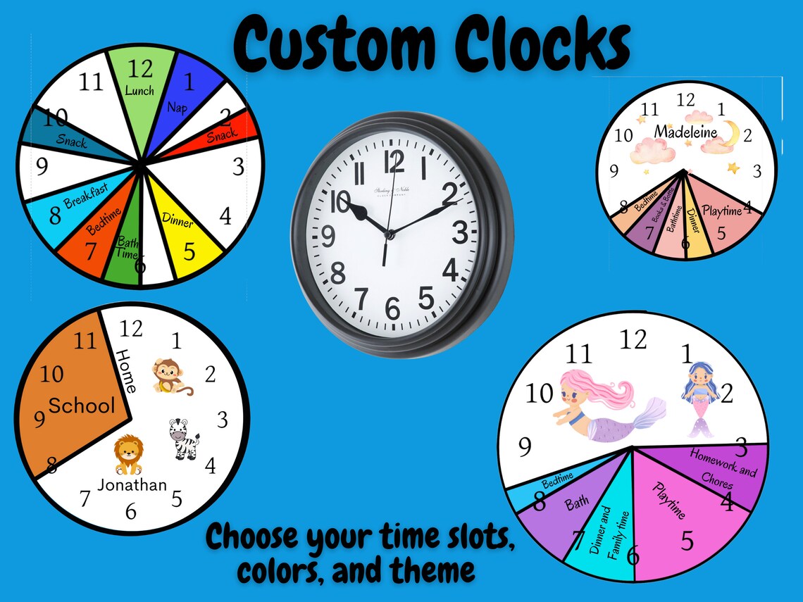 Kids Visual Schedule Daily Routine Daily Rhythm Visual - Etsy