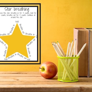 Calm Down Tool, ADHD Kids, Printable Tool for Students & Classrooms ...