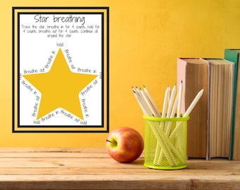 Calm Down Hand, ADHD Kids, Printable Tool for Students and Classrooms ...