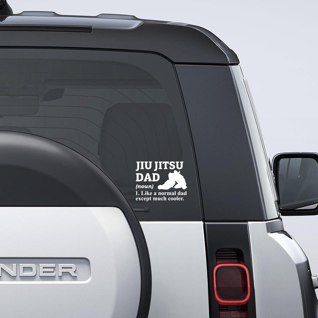 BJJ Jiu Jitsu Decal - Etsy