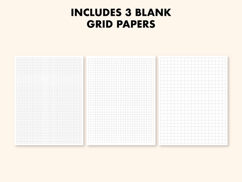 Quilt Planning Template for Quilts Using 8" Finished Blocks | Quilt ...