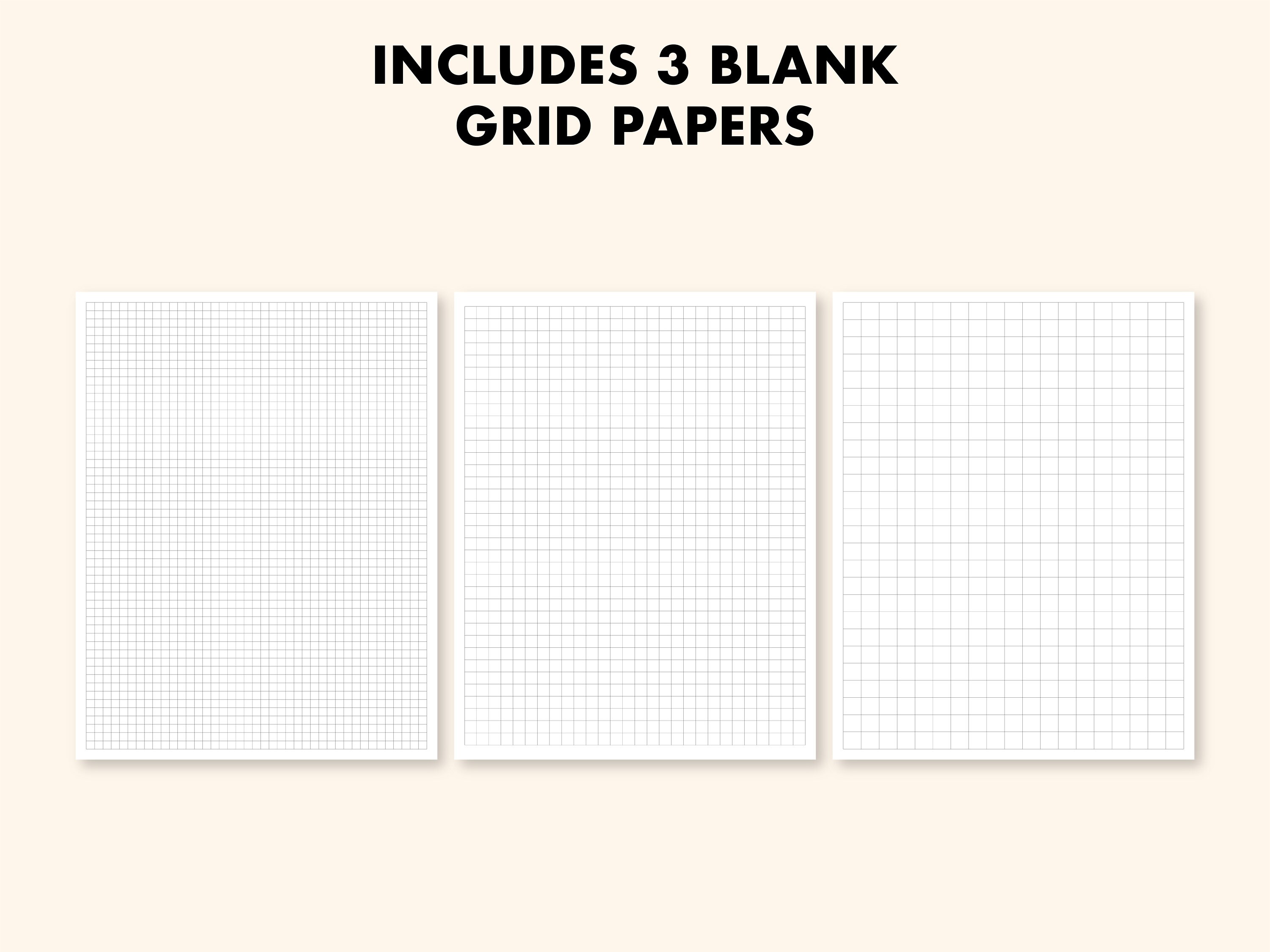 Quilt Planning Template for Throw Quilts | Quilt Graph Paper ...
