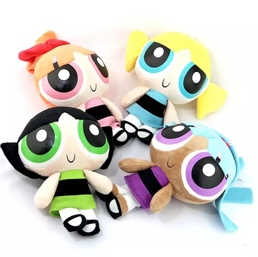 22cm Anime the Powerpuff Girls Plush Toys Soft Stuffed Dolls - Etsy