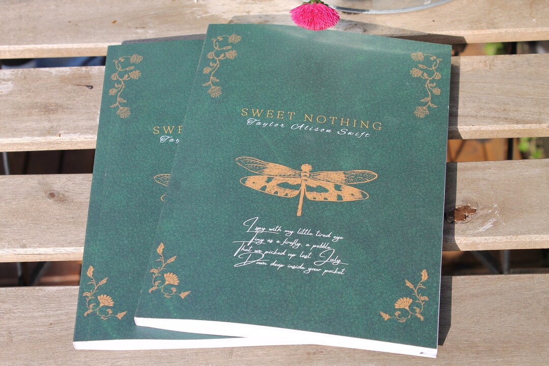 Diary Taylor Swift Sweet Nothing White Notebook Women Recycled Paper - Etsy