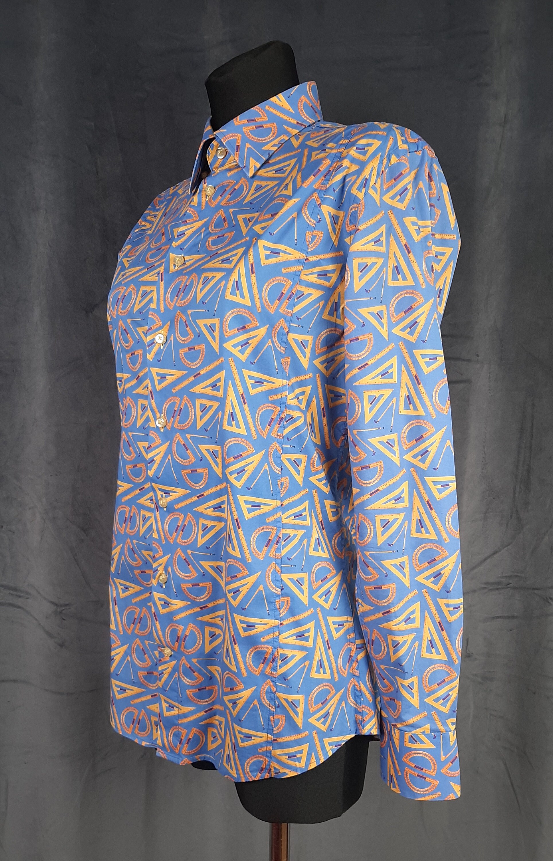 Y2K France Mathematics Ruler SHIRT Blue Yellow Teacher Hipster - Etsy ...