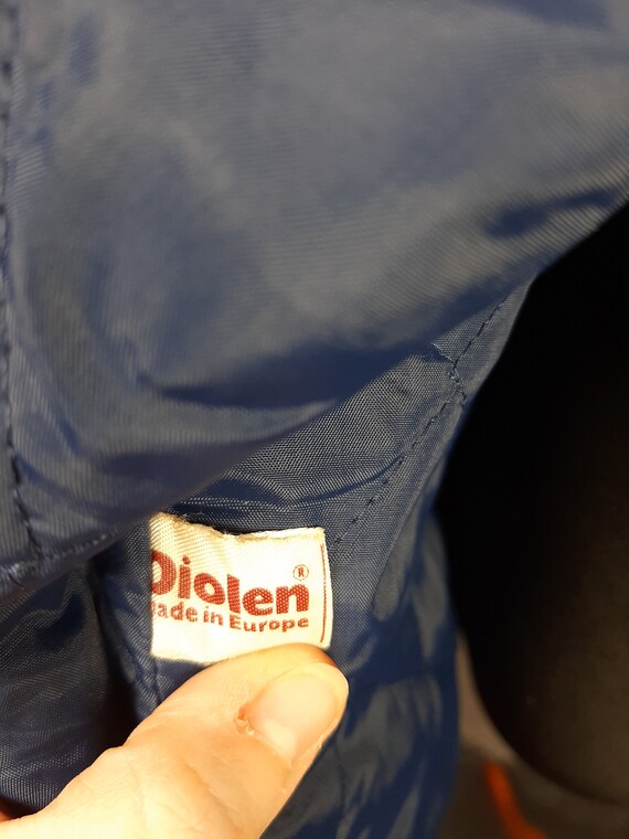 70s Diolen WINDBREAKER rain jacket sport embroidered … - Gem