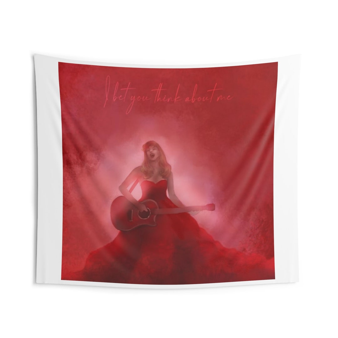 Taylor Swift Indoor Wall Taylor Swift RED Singer Decor - Etsy Australia