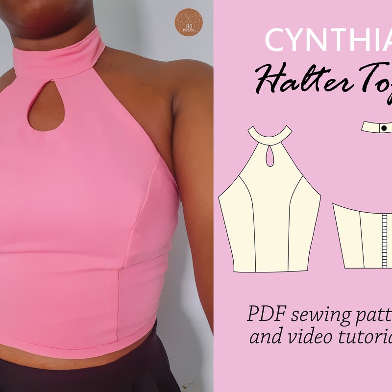 Halter Cutout Dress - Etsy UK