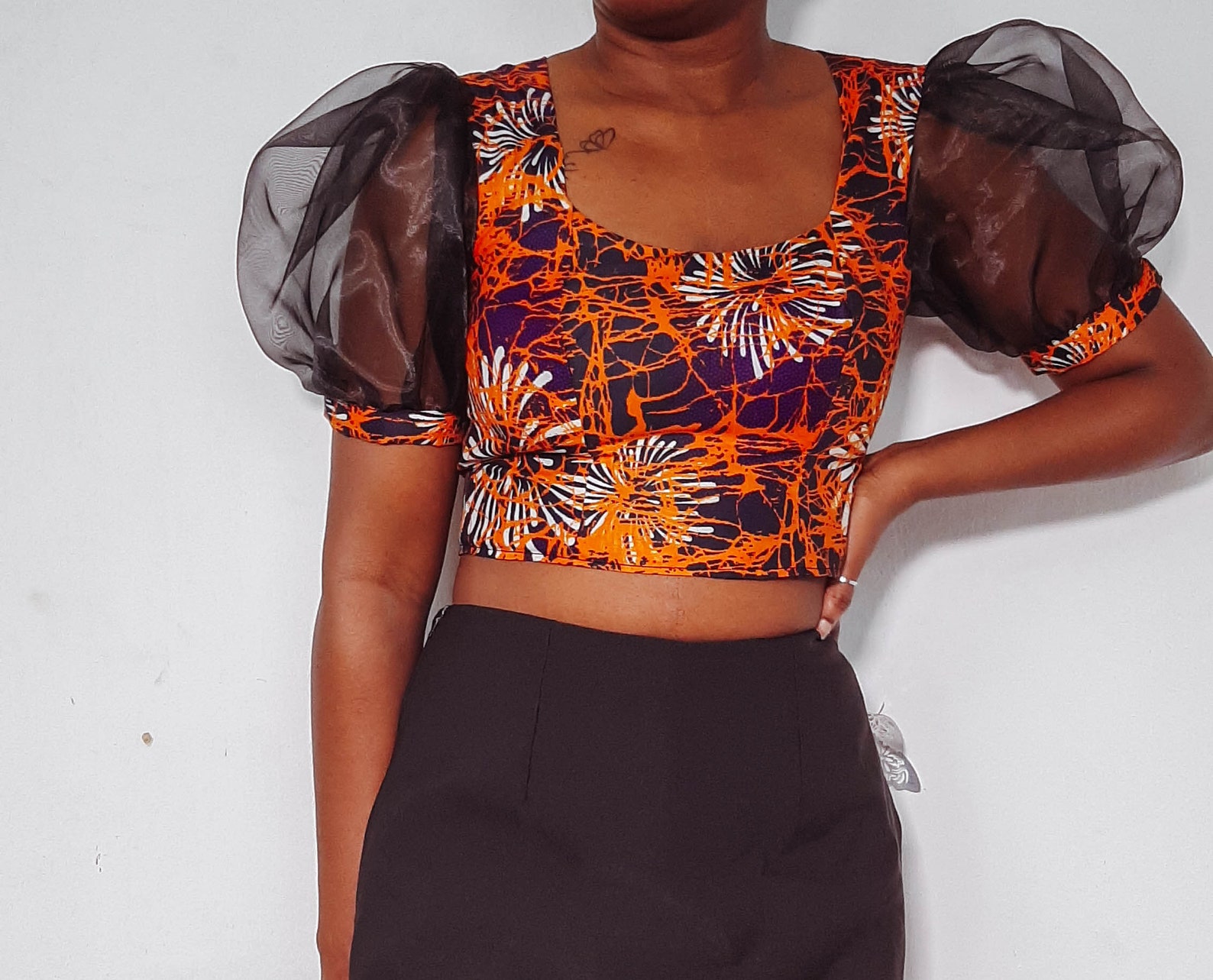 ROSA Keyhole Back Top Sewing Pdf Digital Pattern, Open Back Top Sewing ...