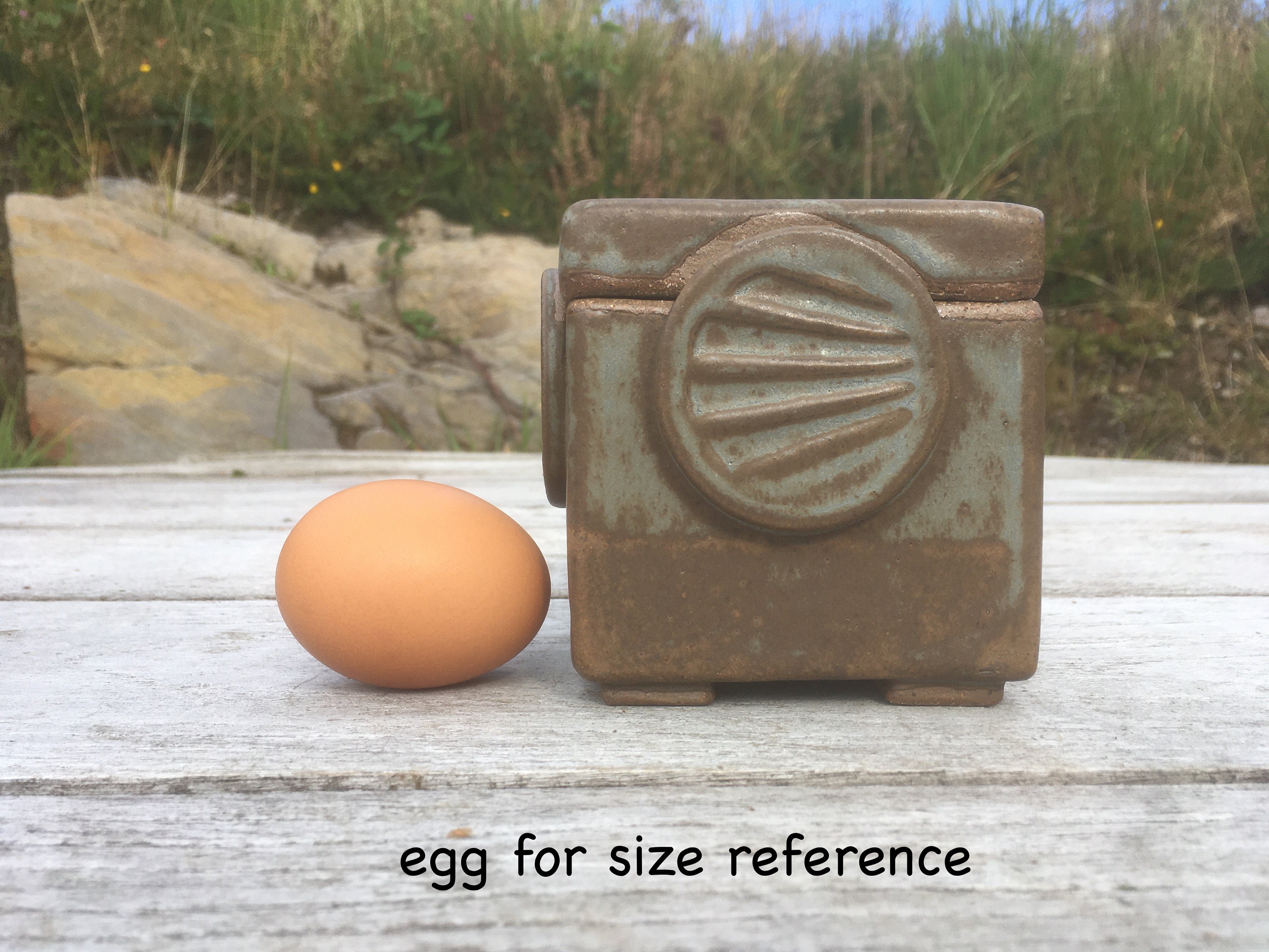 Handmade Lidded Box, Ceramic Trinket Box, Stoneware Box With Lid - Etsy