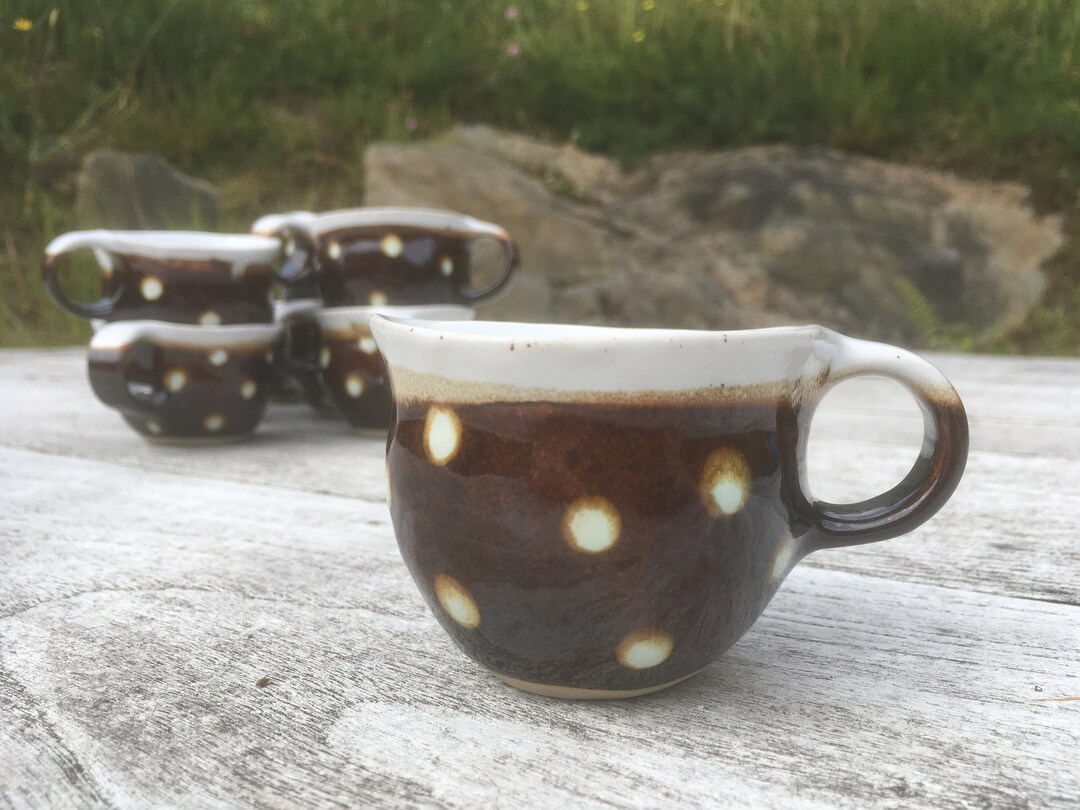 Handmade Ceramic Espresso Cups, 100ml Stoneware Cup, 3.5oz Espresso Cup ...