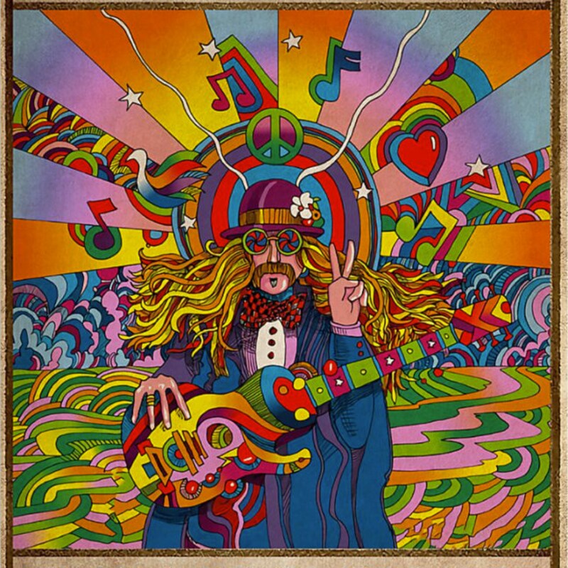Hippie Poster - Etsy