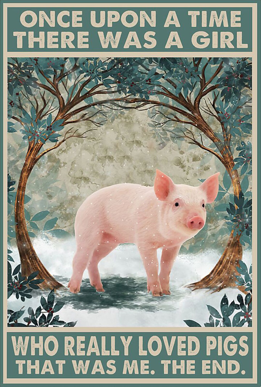 Cute Pig – Once Upon A Time, There Was A Girl, Who Really Loved Pigs ...