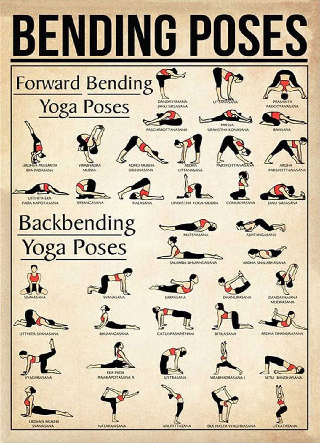 Bending Poses Forward Bending Yoda Poses, Backbending Yoga Poses, Yoga ...