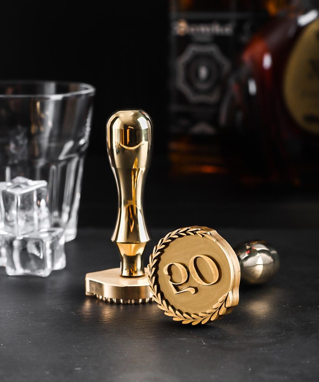 Bar Stamp / Cocktail Ice Stamps / Custom Logo Ice Cube Stamp for Ice ...