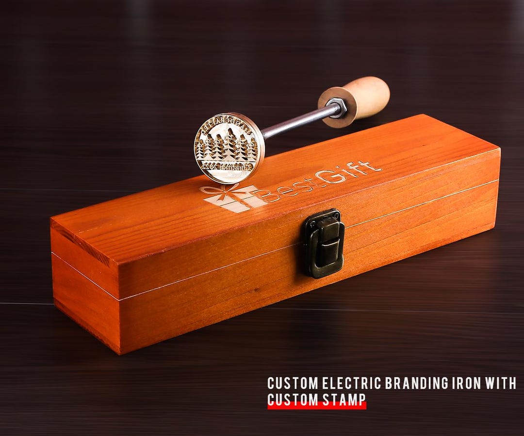 Branding Iron Custom, Electric Signature Wood Burning Stamp With Heater ...