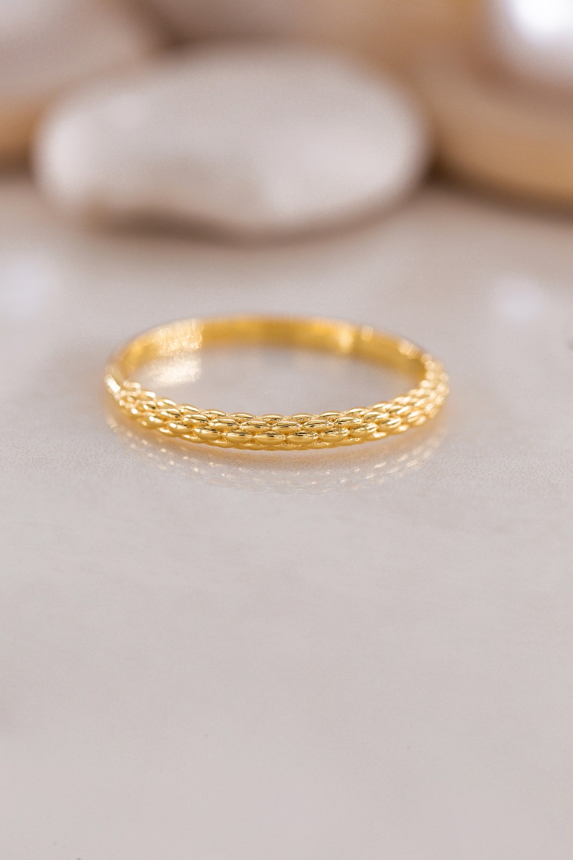 14K Golden Circle Ring Golden Circle Design Ring Promise - Etsy