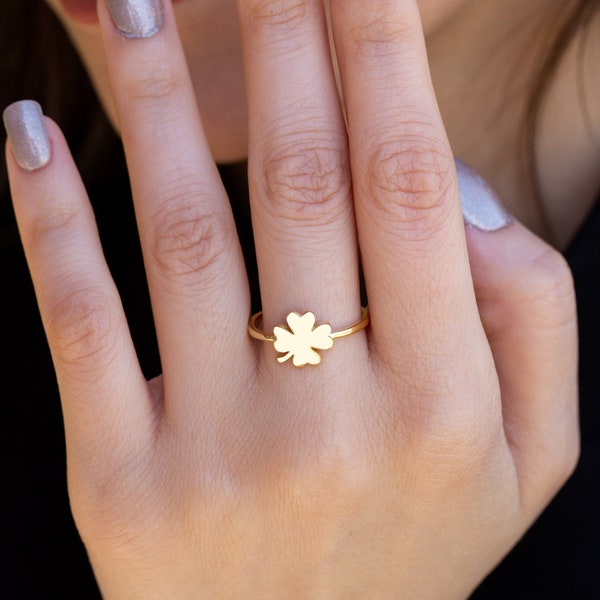 Clover Ring - Etsy