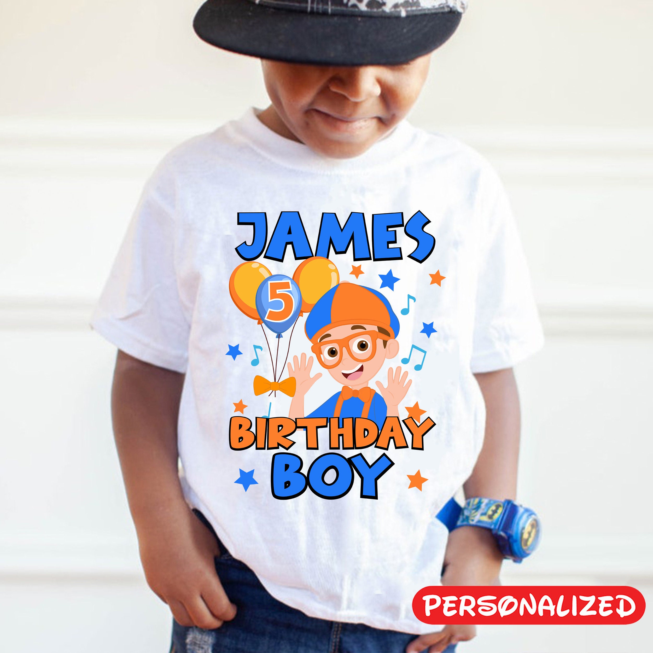 Blippi Matching Family Shirt, Blippi Birthday Shirt