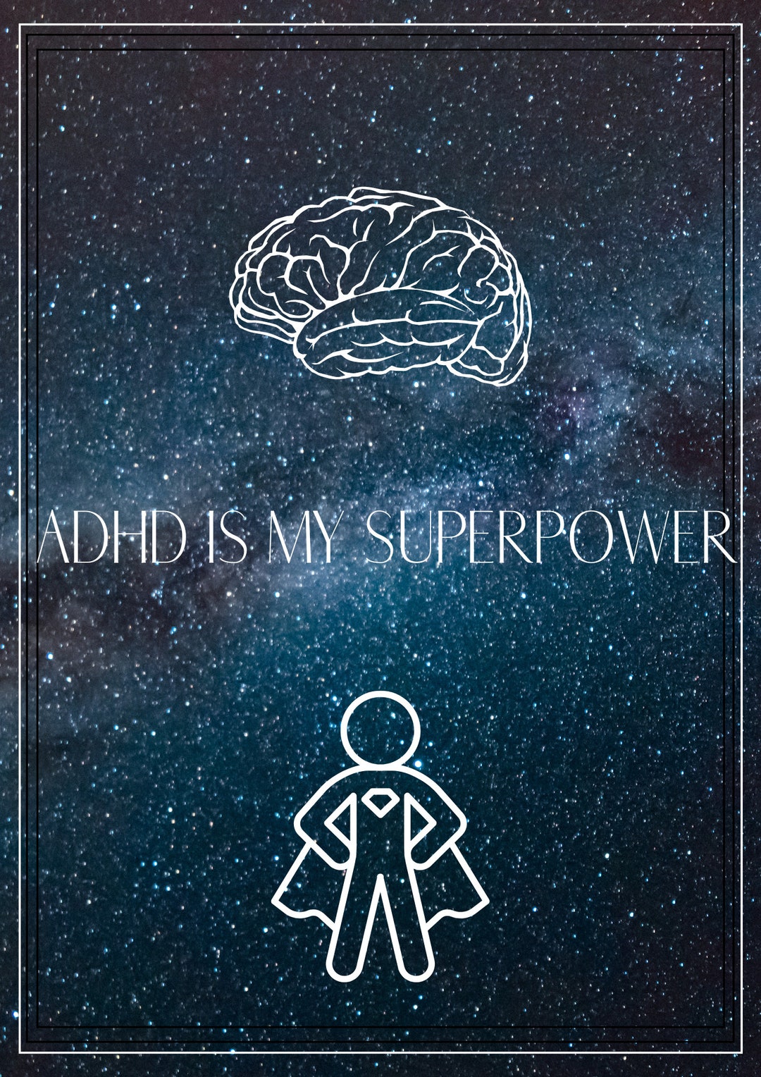 ADHD is My Superpower - Neurodivergent - Neurodiversity - PDF ...