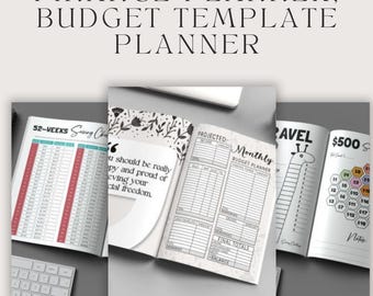 Digital Financial Budget Planner, Finance Tracker, Goodnotes Budget ...