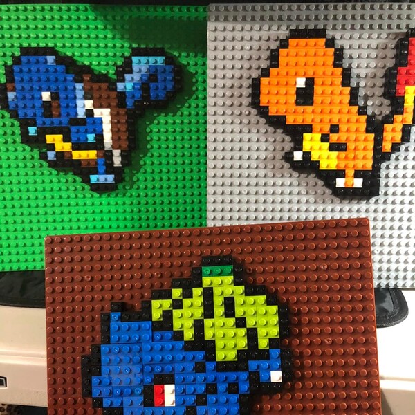Pokémons Pixel Art - Etsy