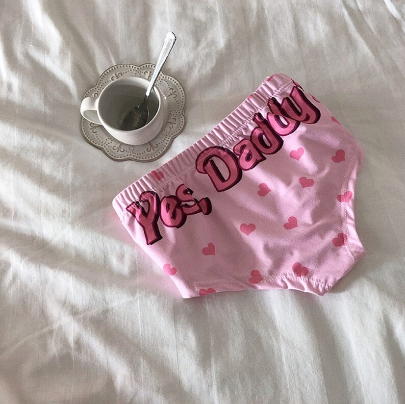 Yes Daddy Panties Erotic Panties Girlfriend T Daddy Sexy Etsy Canada