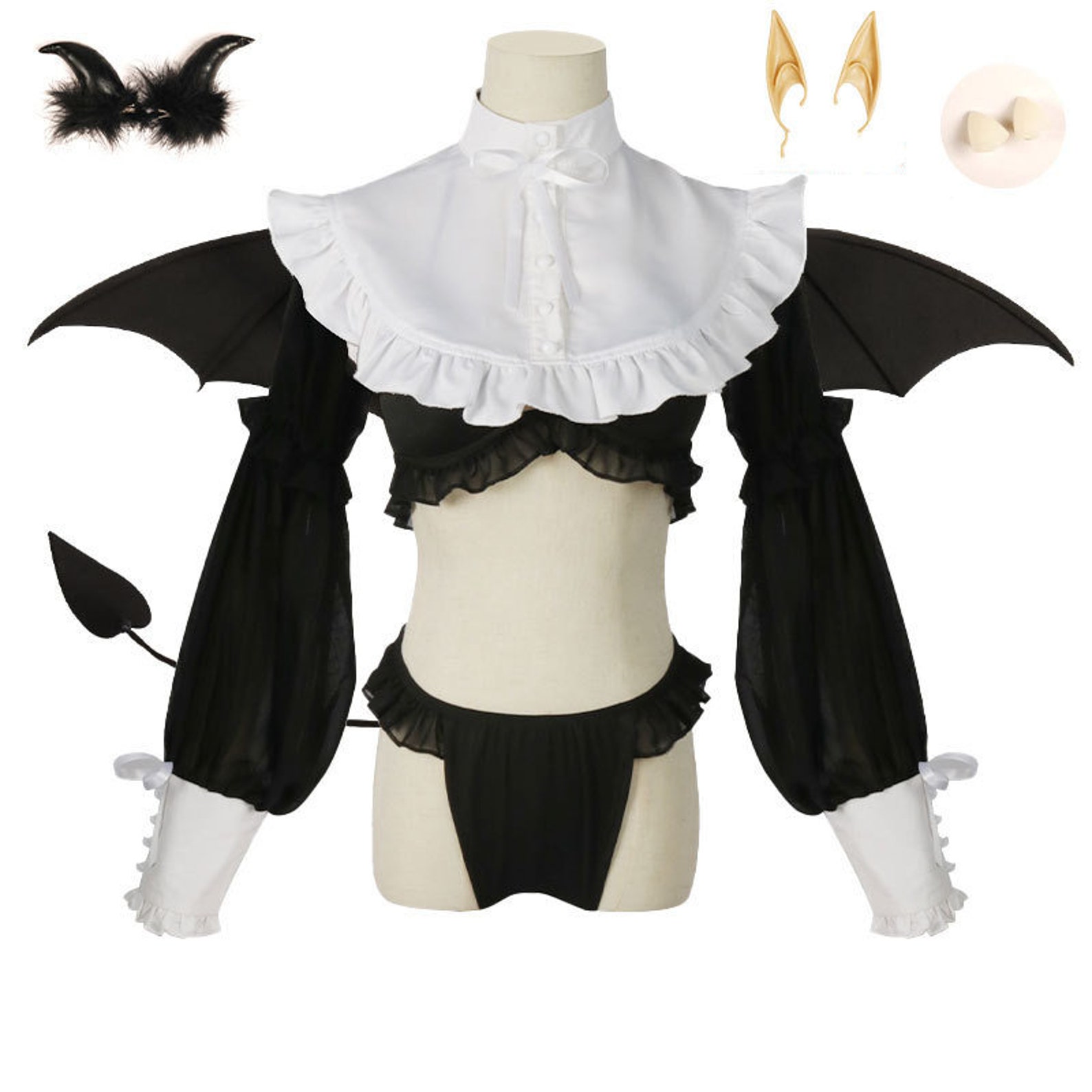 Anime Rizu Kyun Cosplay Little Devil Cute Sexy Cosplay Etsy