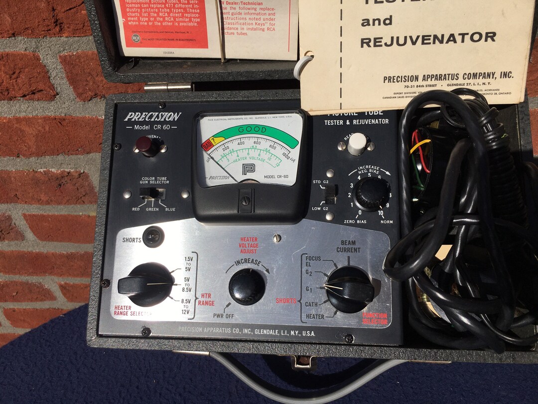 CRT Tester and Regenerator PRECISION MODEL CR 60 - Etsy