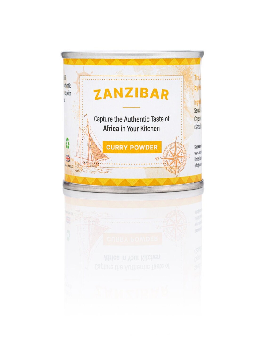 Zanzibar Spice Mix Tin, Herbs & Spices, Spice Mix, Foodie Gift ...