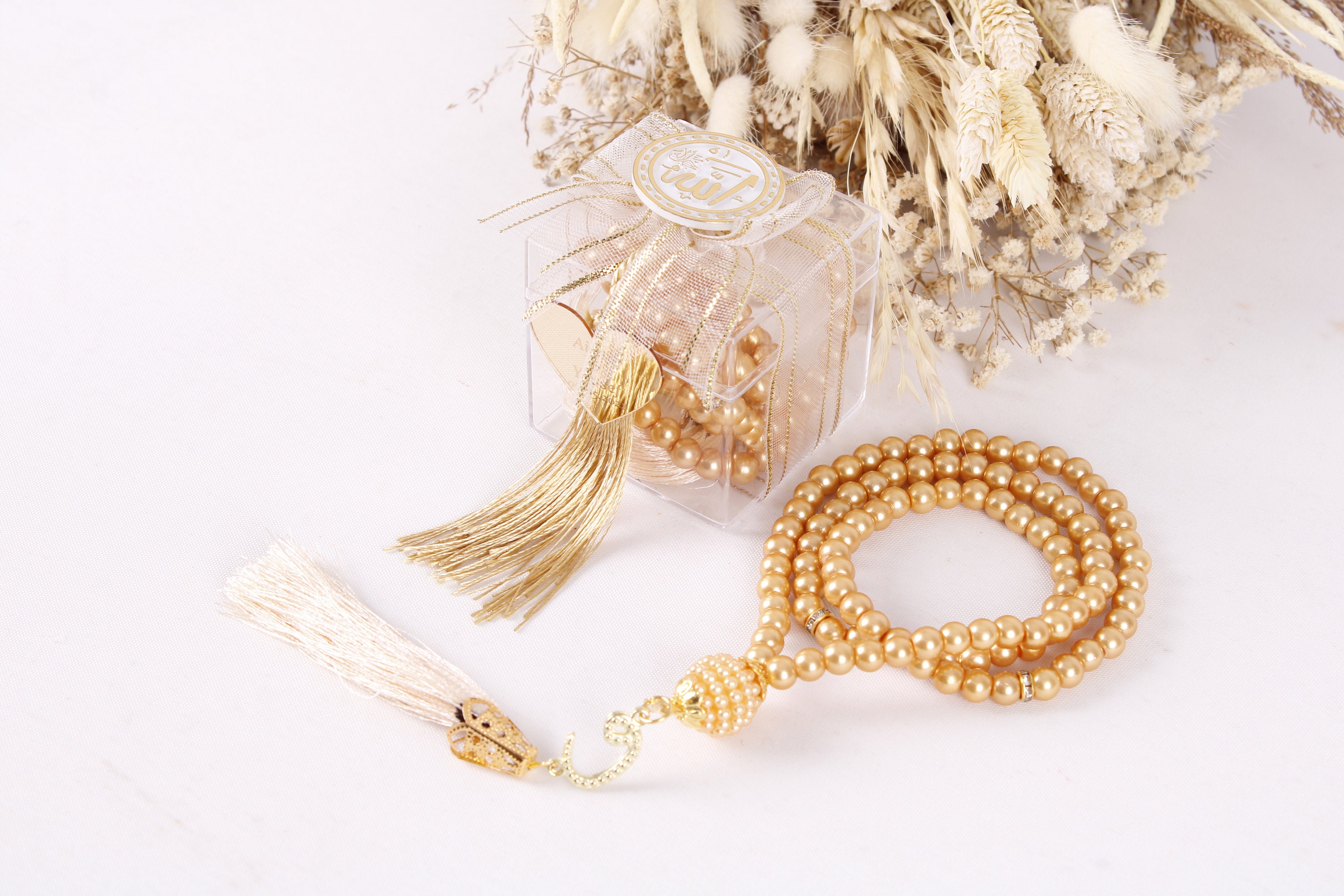 Personalized Pearl Prayer Beads Tasbeeh Favors Ramadan - Etsy
