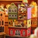 DIY Handmade Doll House Cabin Puzzle Tabletop Ornament Decoration ...