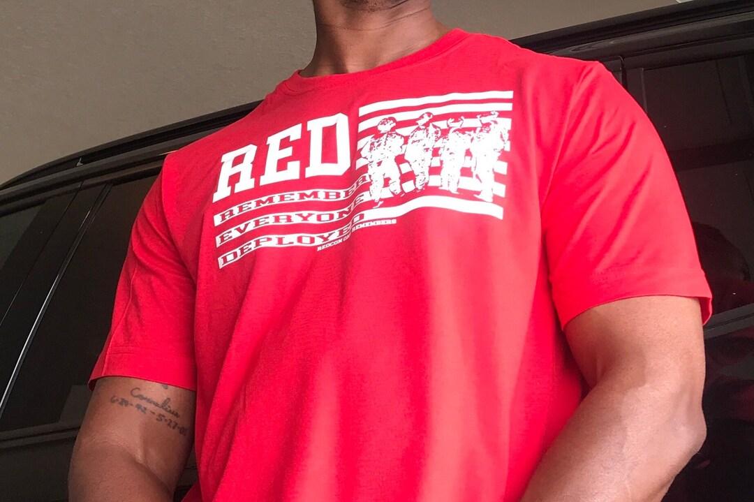 RED. Remember Everyone Deployed Redcon One Remembers - Etsy