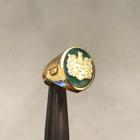 Coat of Arms Ring Family Crest Rings Custom Signet Ring Crest Ring Family Crest Signet Ring Christmas Gift