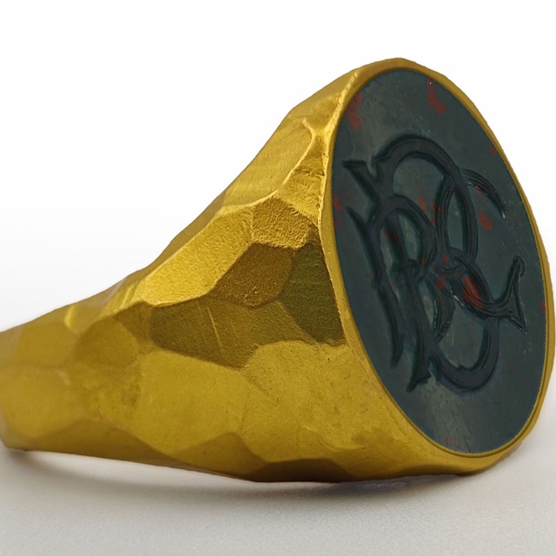 Custom Signet Ring - Etsy