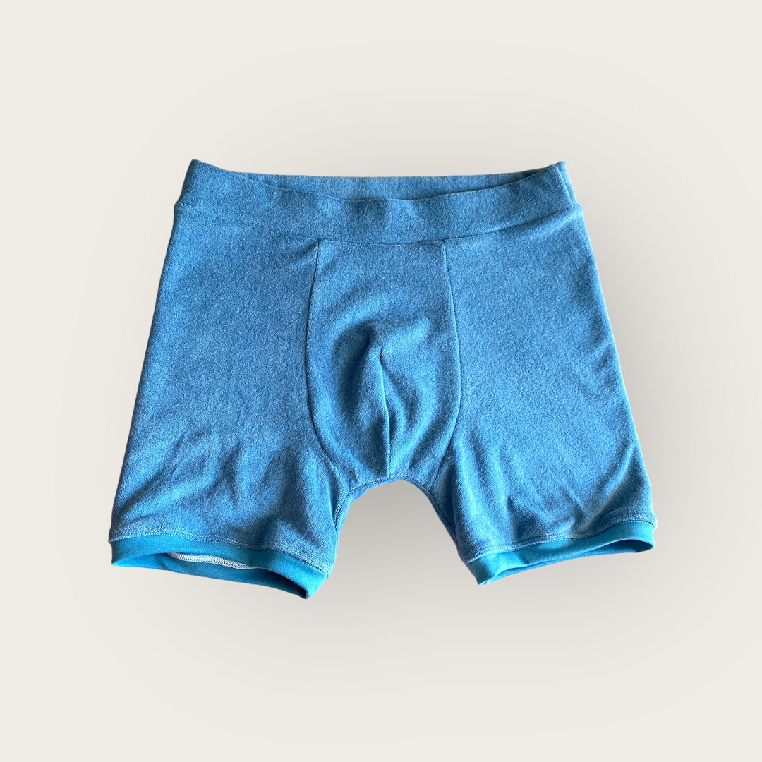 Boxer Men Men's Man Terry Cloth Two Layers. Inside and Outside Terry ...