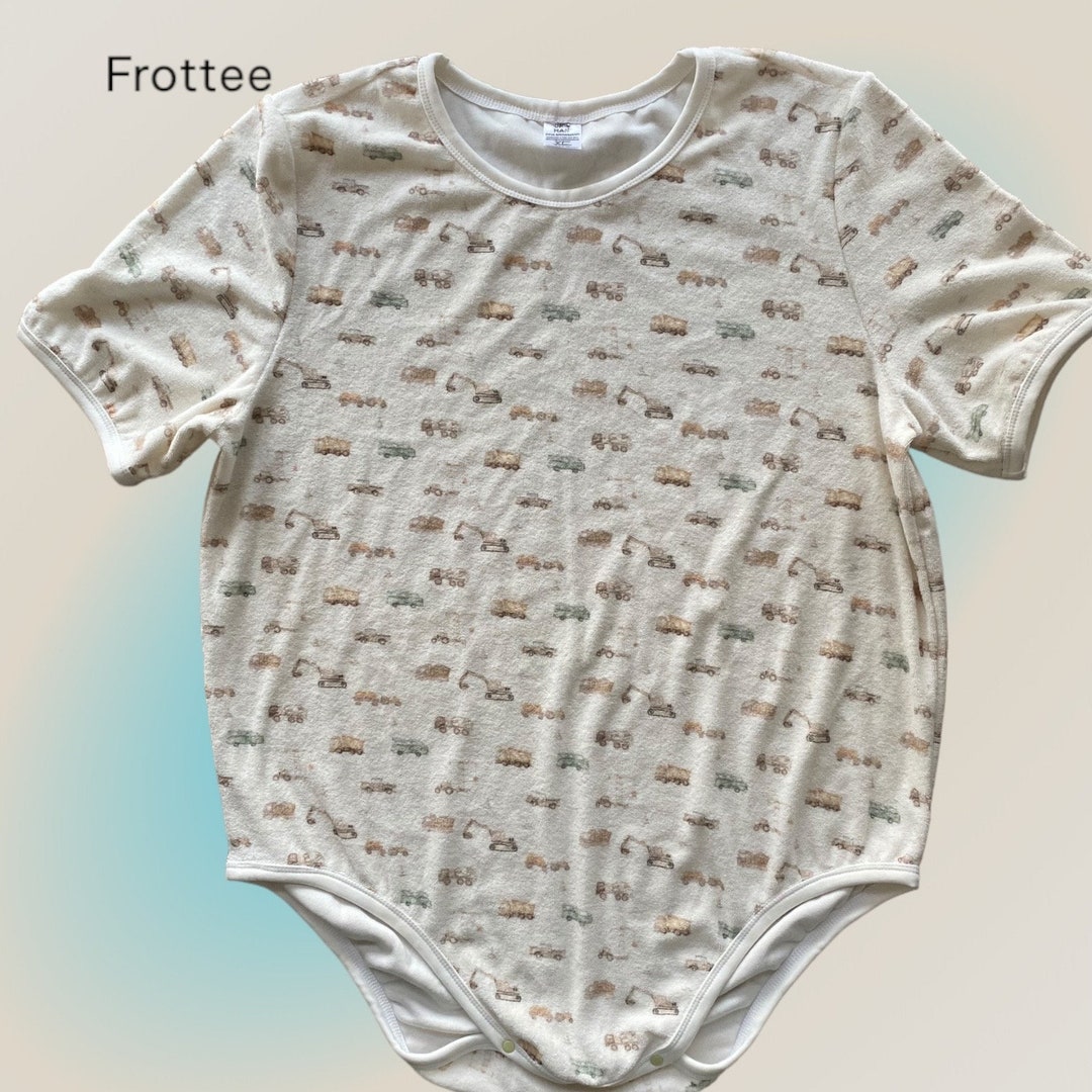 Body Adult ABDL T-shirt Adult Men Women Terry Cloth Underwear Cuddly ...