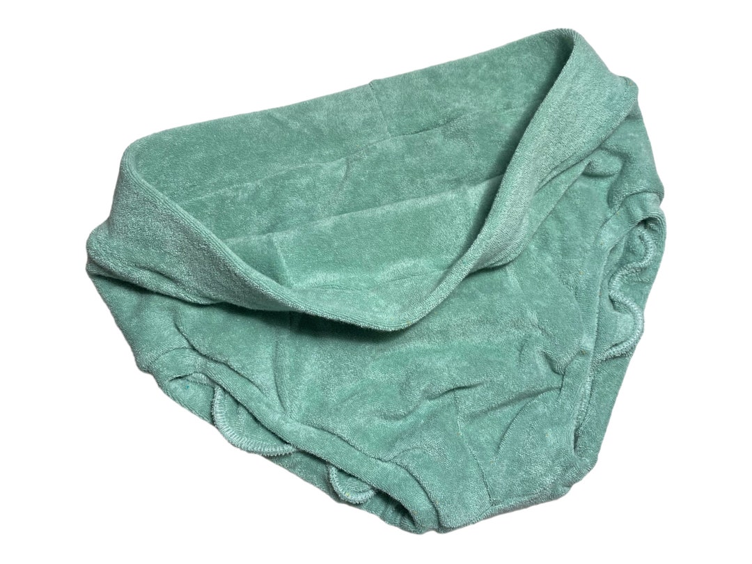 Terry Cloth Briefs TWO LAYERS Adult Men ABDL Retro Underpants Cuddly ...