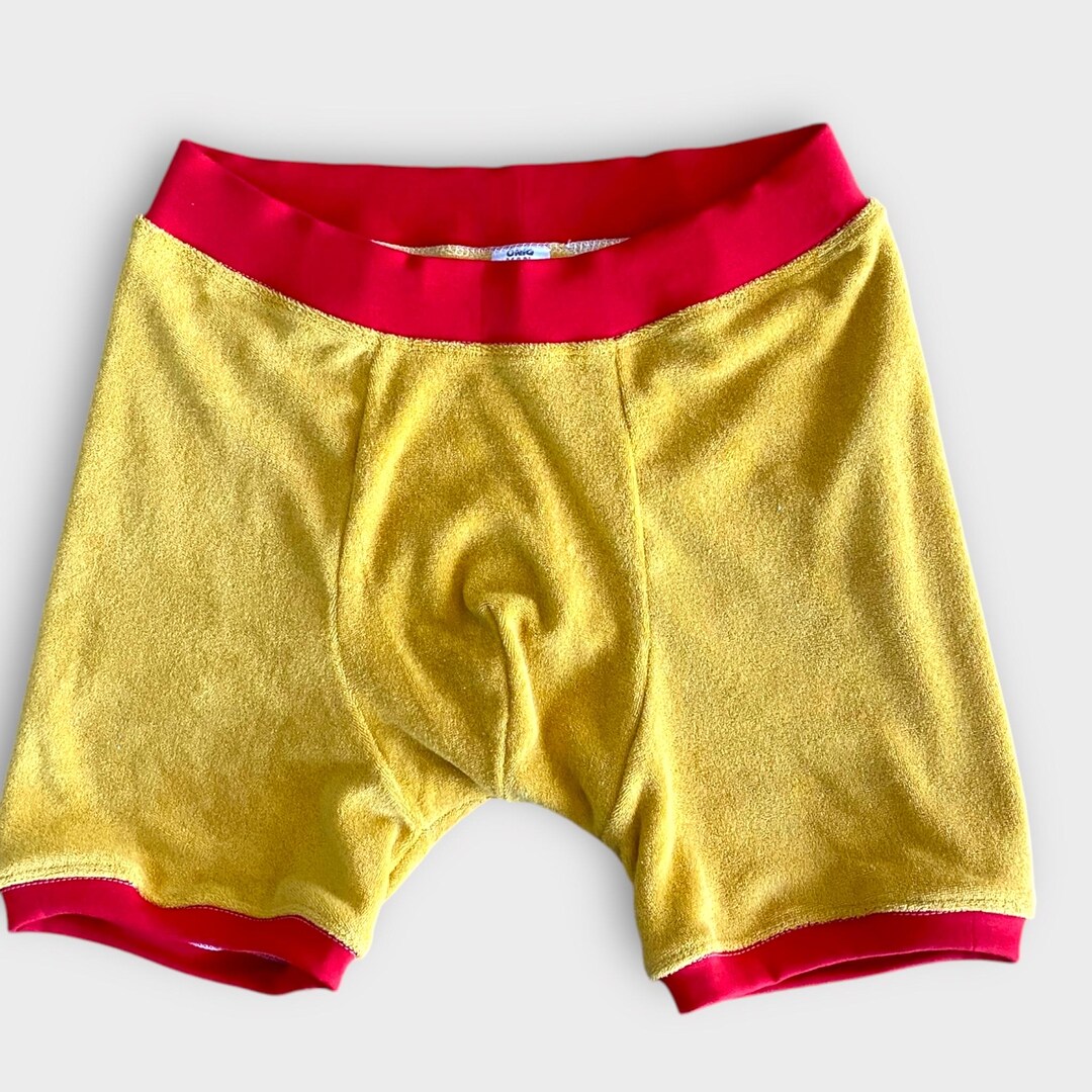 Boxer Terry Cloth TWO Layers Adult Abdl Men Man Inside+outside Terry ...