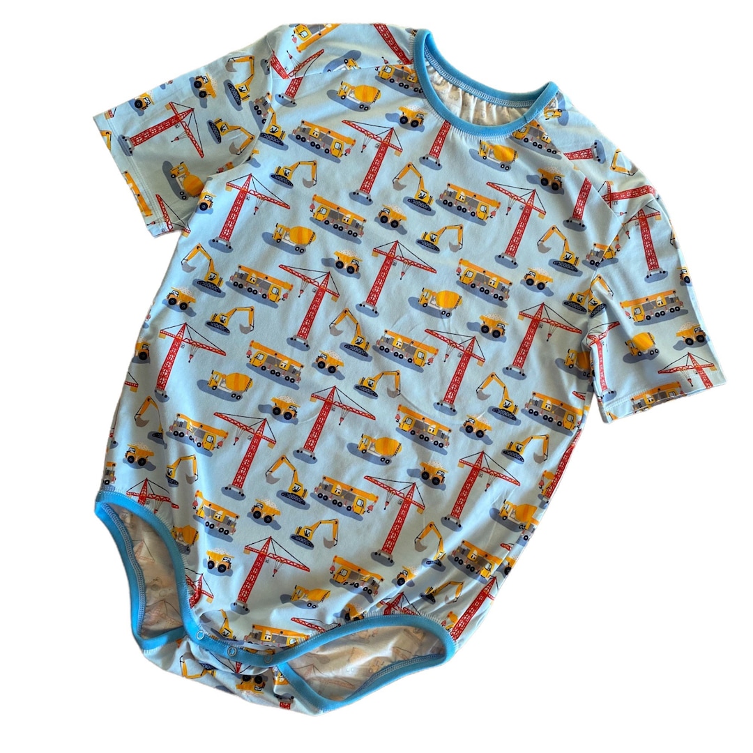 ABDL Adult Man Body Jersey Shirt Top Pullover Underwear Men's Diaper ...