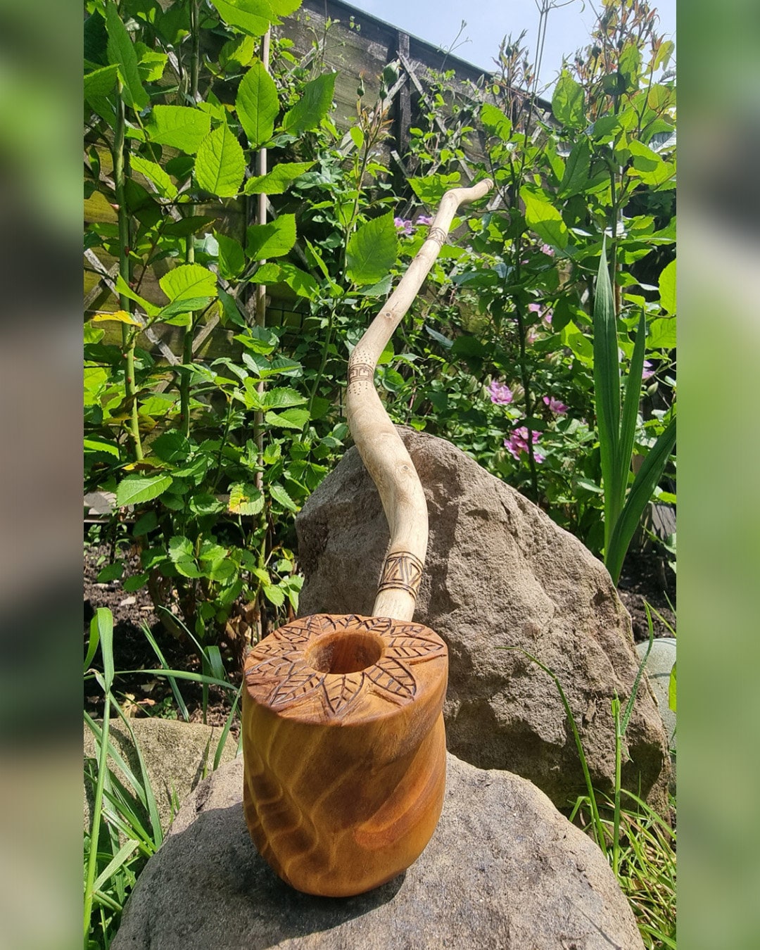 Shamanic Mapacho Tobacco Smoking Pipe for Rituals & Ceremonies - Etsy