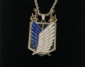Attack on Titan Necklace - Etsy