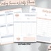 Coaching Business Invoice & Weekly Planner,coaching Invoice Template ...