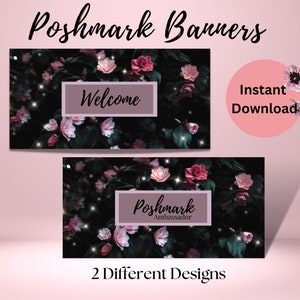 Poshmark Banner Poshmark Sign Poshmark Header Poshmark Seller Closet ...