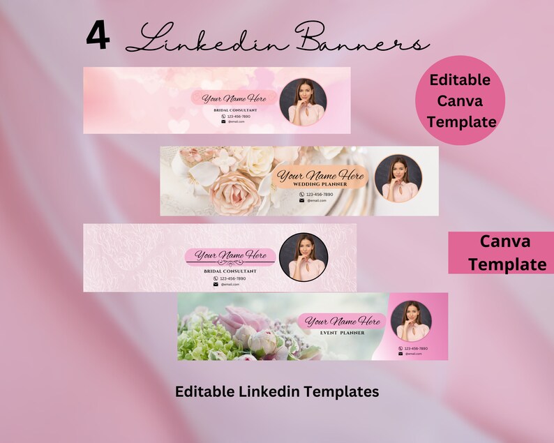 Linkedin Banner Template,linkedin Banners,canva Template,editable Canva ...