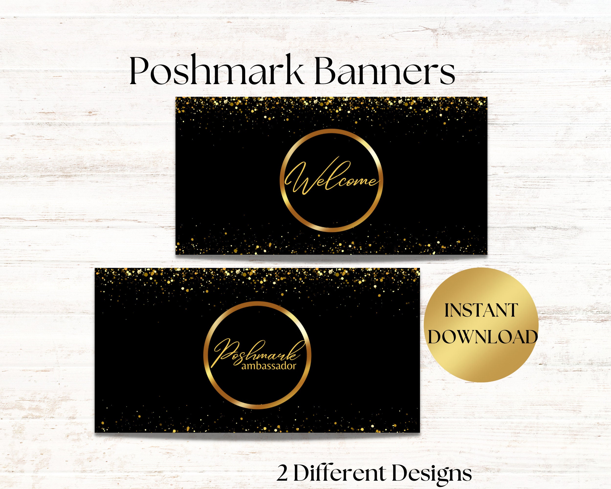 Poshmark Banner Sign Poshmark Header Poshmark Seller Closet Banner ...