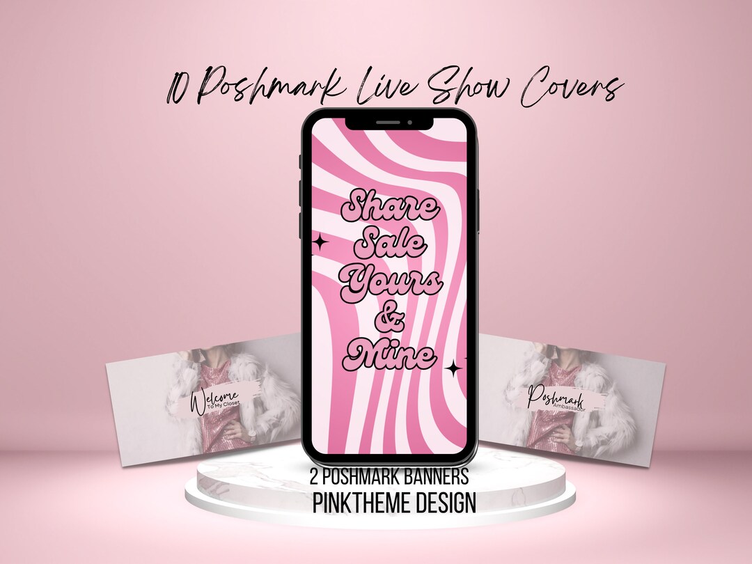 Poshmark Show Cover Images Pink Show Covers Poshmark Banner Images ...